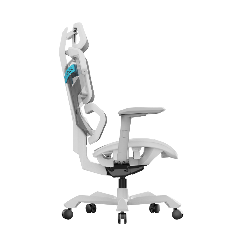 Adore Gaming Ace Ultra Ergonomik Oyuncu ve Yönetici Koltuğu-Beyaz-Gri ...